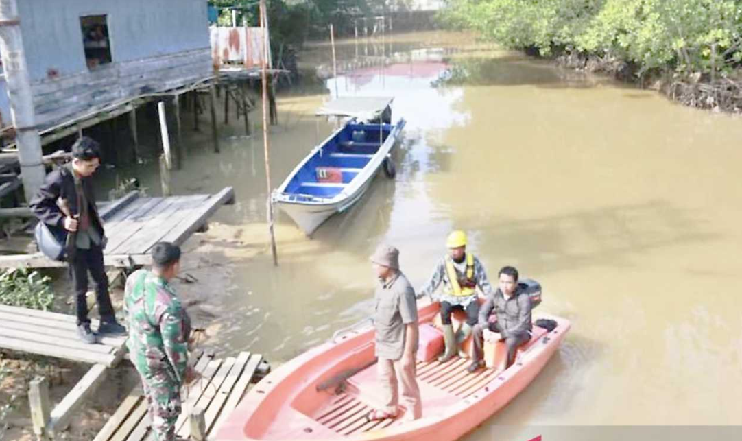 Normalisasi Sungai di Bontang Atasi Banjir Rob