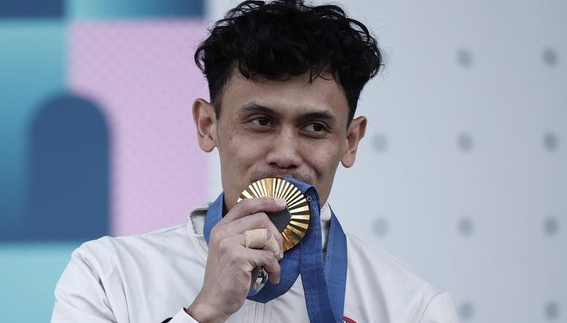Veddriq Leonardo, Raih Emas Panjat Tebing Olimpiade Paris 2024
