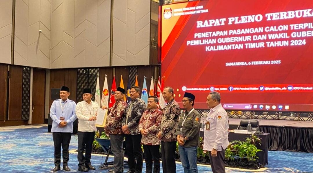 Rudy Mas’ud-Seno Aji Resmi Ditetapkan sebagai Gubernur dan Wakil Gubernur Kaltim 2025-2030