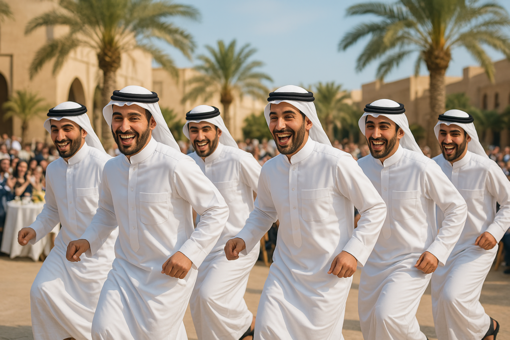 Raqsat al-Batriq, Tarian Pinguin yang Bikin Pesta Makin Meriah